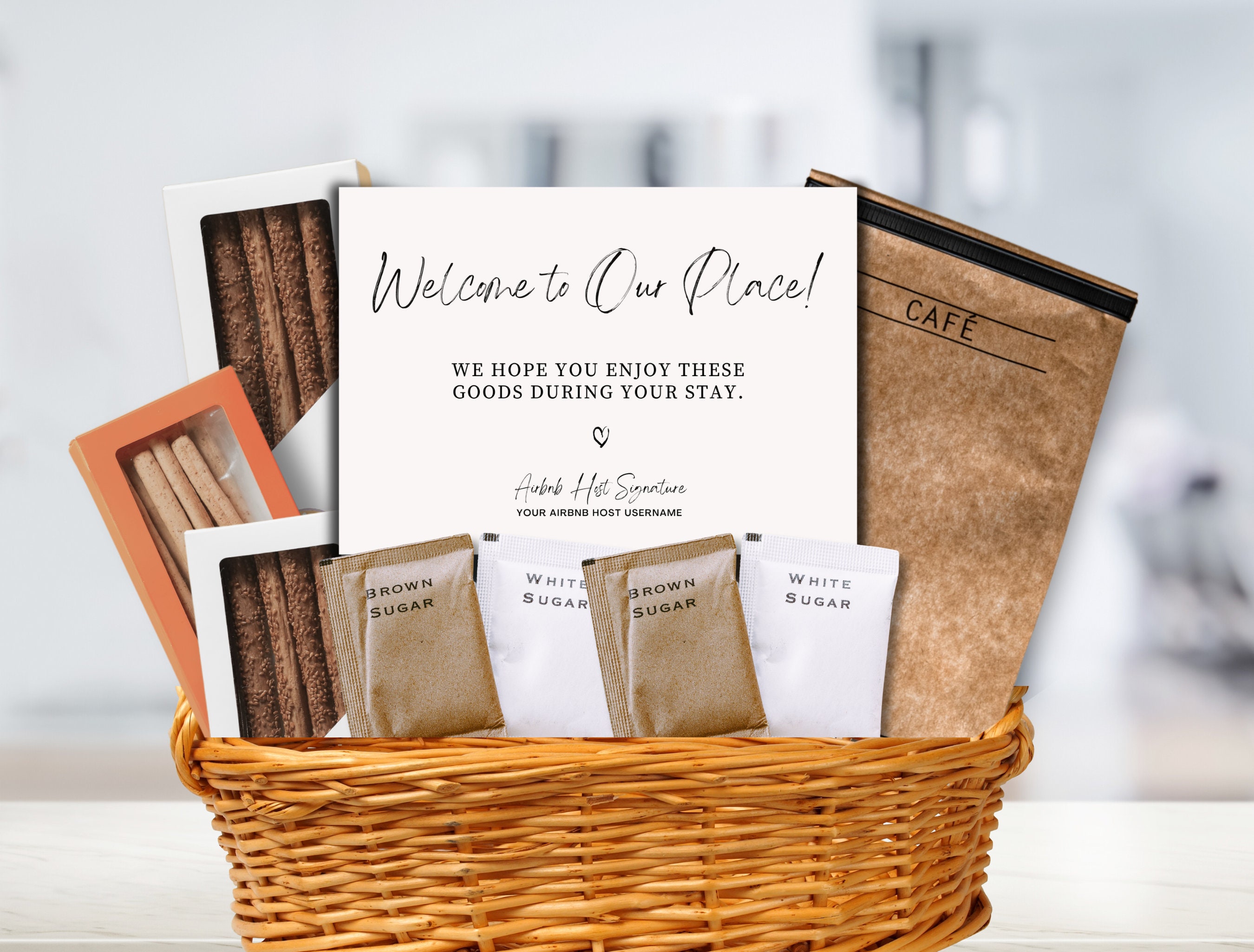 Out Of Town Guest Baskets Guest Welcome Basket Etsy UK