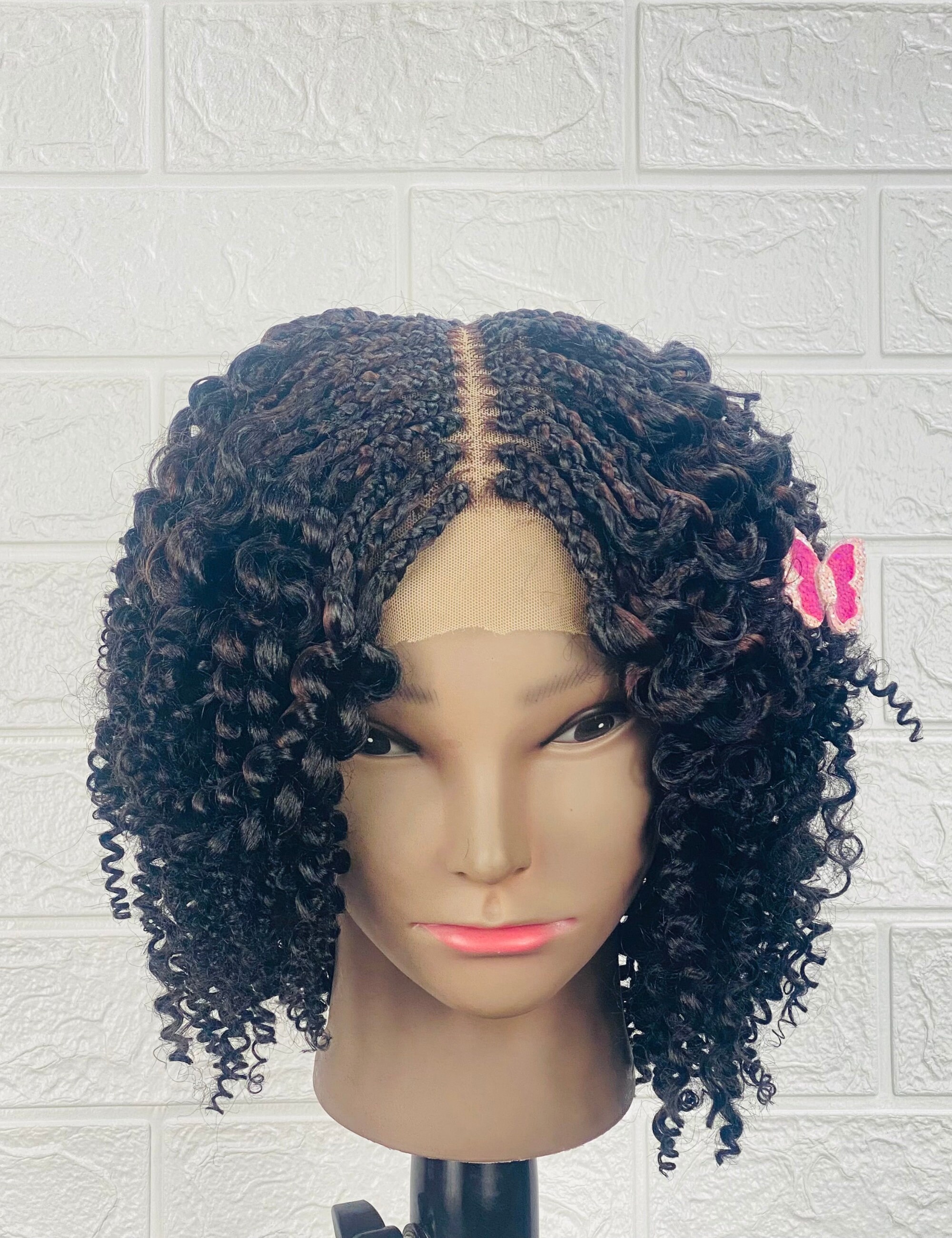 Tiwaoma Children Curly Box Braid Wig Kids Box Braided Wig for - Etsy