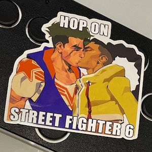 Hop on Street Fighter 6 Sticker - Etsy