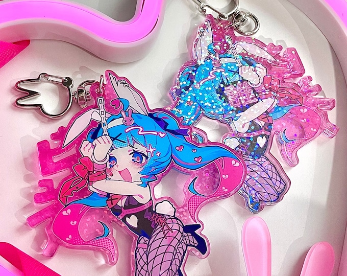 Mezzo Piano Keychain, Pastel Purple Beaded Keyring, Cute Kawaii Gift ...