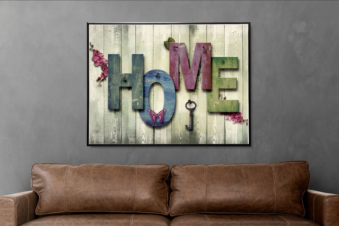 Home Sign, Counted Cross Stitch Pattern, Printable PDF - Etsy