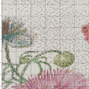 Bouquet of Spring Flowers, Counted Cross Stitch Pattern. Printable PDF ...