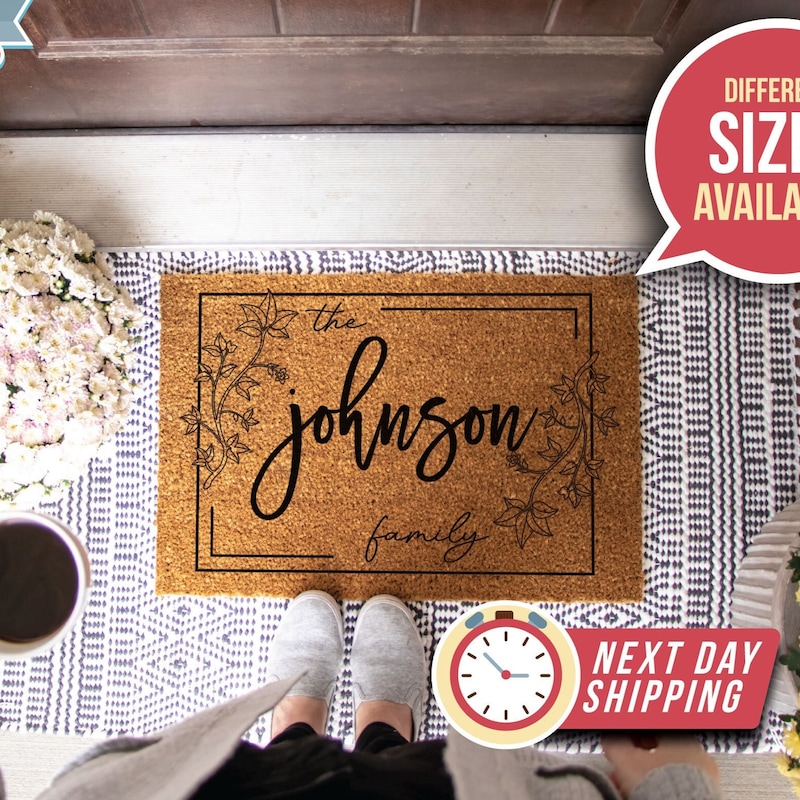 Custom Doormat - Etsy