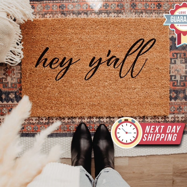 Hey There Door Mat - Etsy