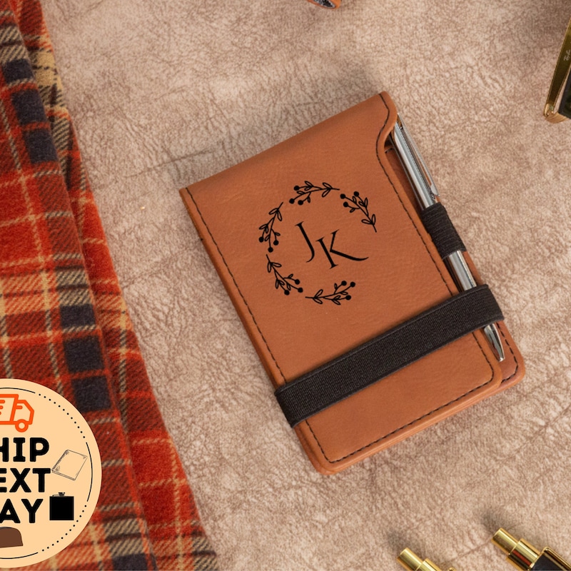 Leather Notepad - Etsy