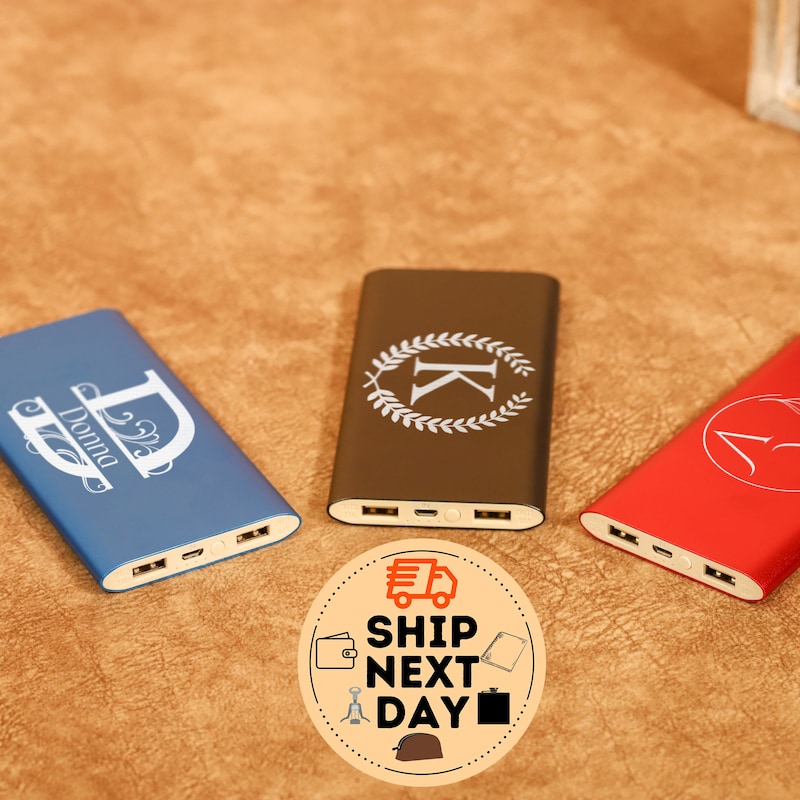 Custom Power Bank Chargers - Etsy