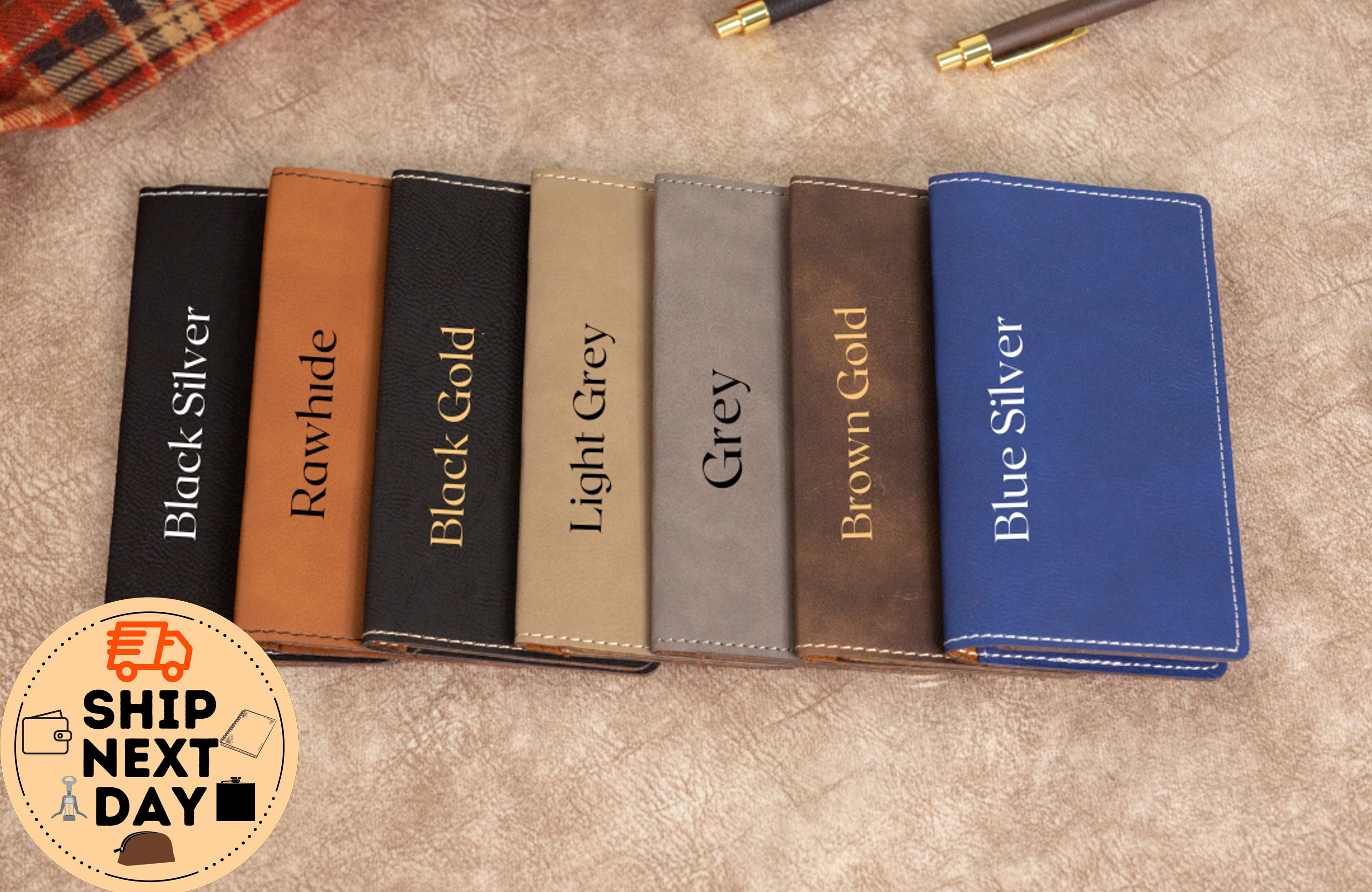 Custom Engraved Checkbook Cover personalized Checkbook - Etsy