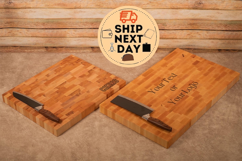 Personalized Large Charcuterie Board, Custom Butcher Block Cutting ...