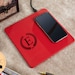 Custom Leather Charging Mat personalized Phone Charger - Etsy