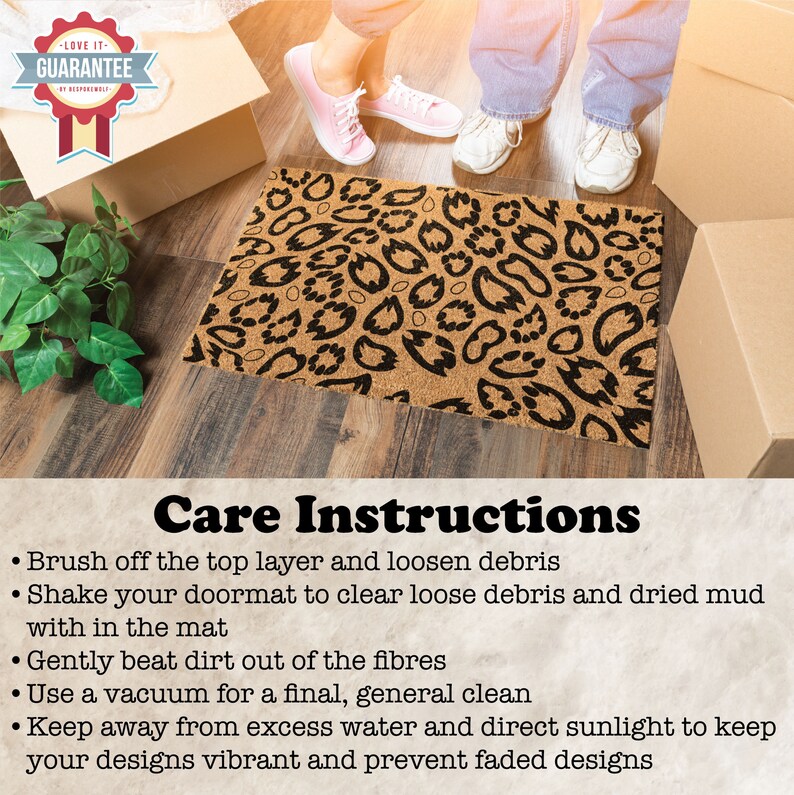 Animal Print Doormat, Animal Print, Leopard Print Doormat, Cheetah ...