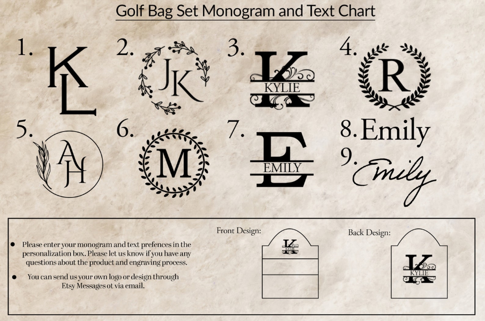 Engraved Golf Bag Tag Golf Bag Tag Personalized Golf - Etsy