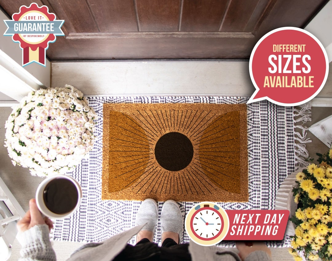 Welcome Mat Mid Century Modern, Midcentury Modern Rug, Housewarming ...