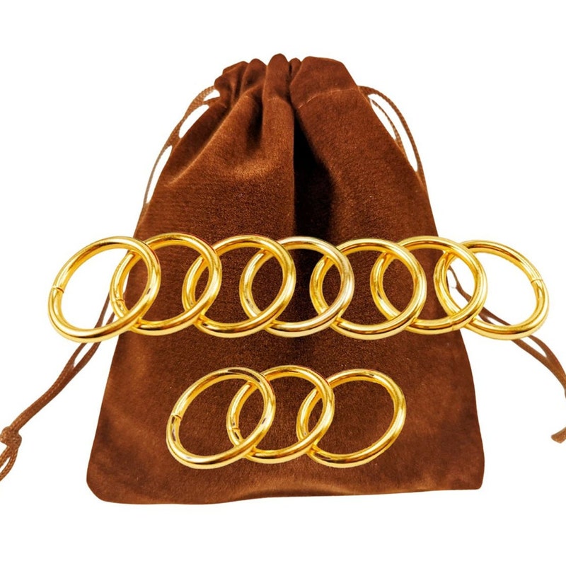 Sonic Gold Rings - Etsy