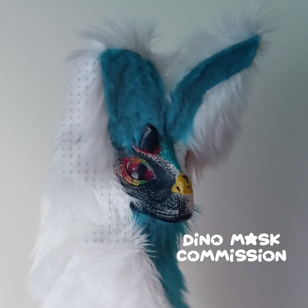 Custom Dino-mask / Read the Description - Etsy