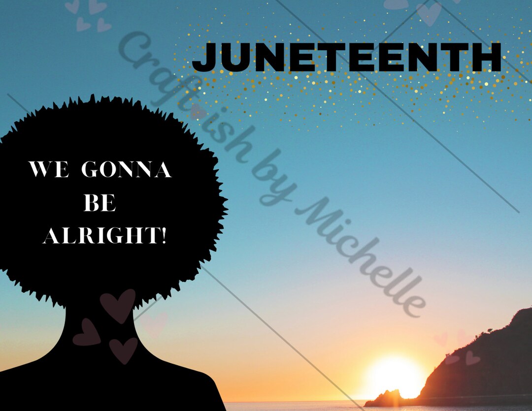 Juneteenth, Postcard, Celebrate, Freedom, - Etsy