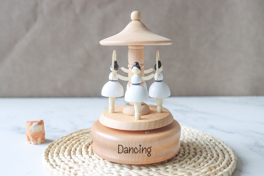 Cave Train Music Box Personalized Handmade Wooden Music Box, Retro ...