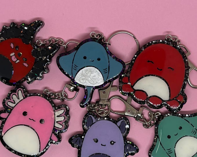 Squishmallow Keychain - Etsy
