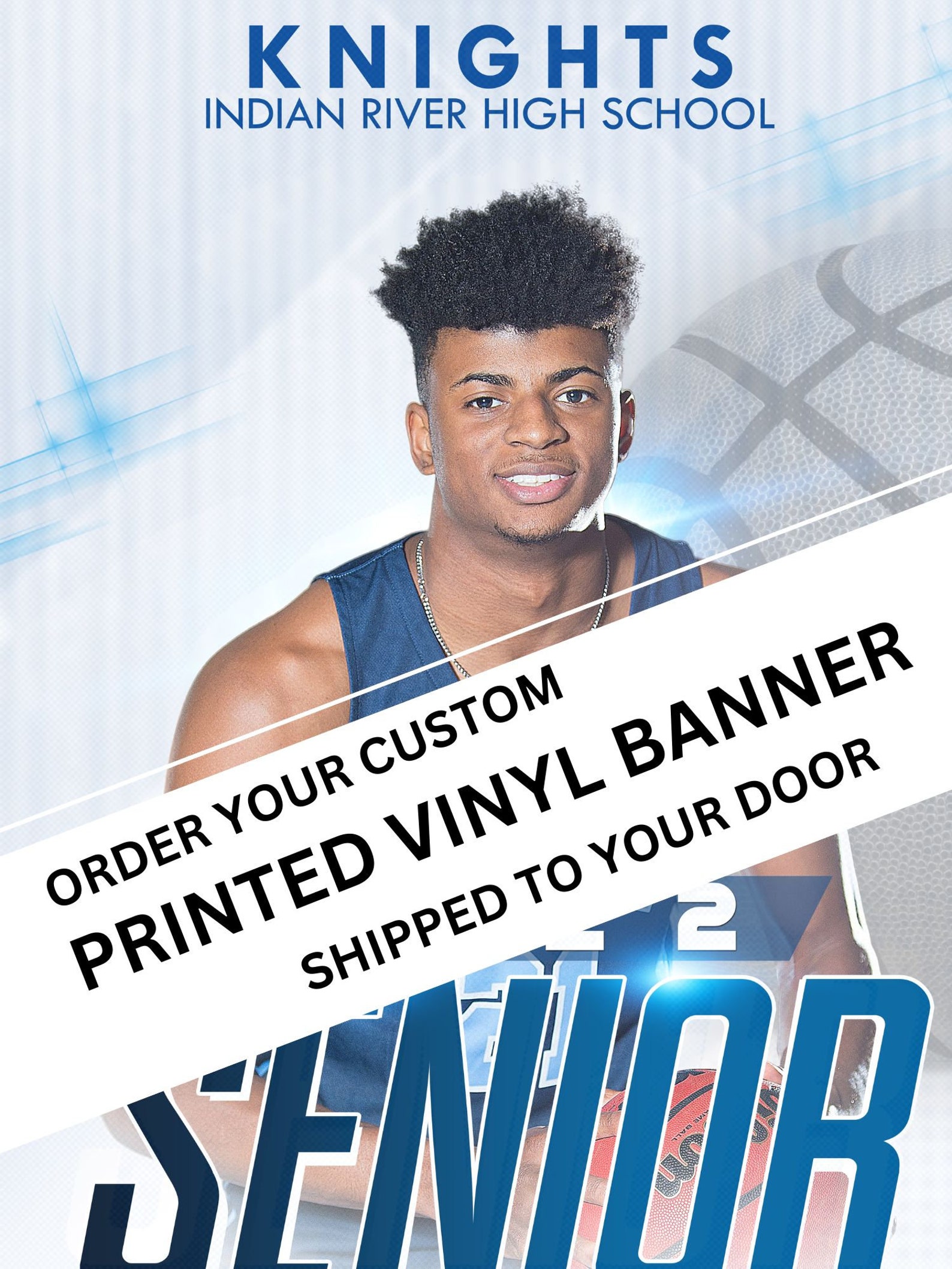 Custom Printed Vinyl Basketball Banners for Senior Night Posters ...