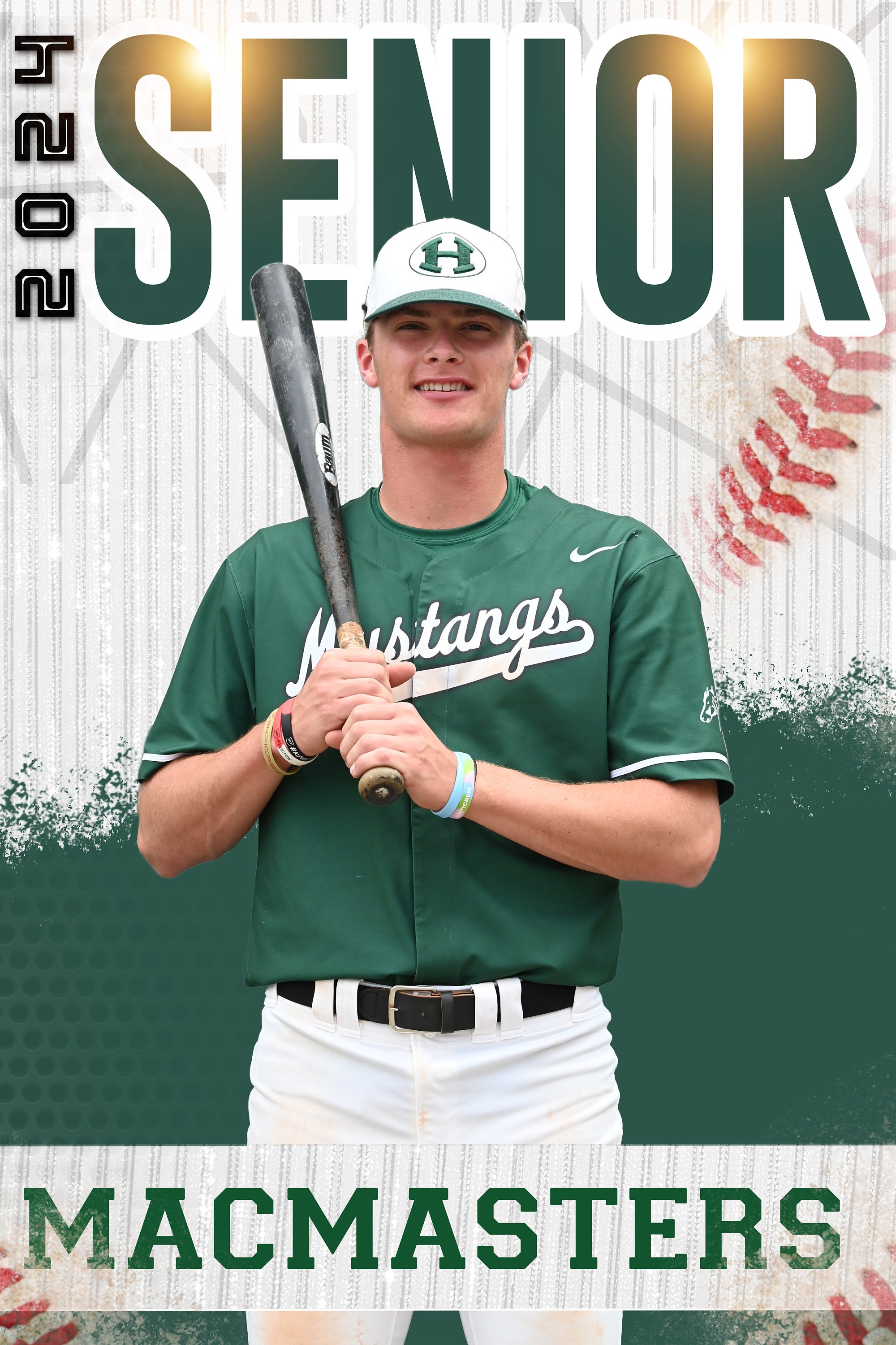 Custom-printed Vinyl Sports Banner, Weatherproof High School Senior ...