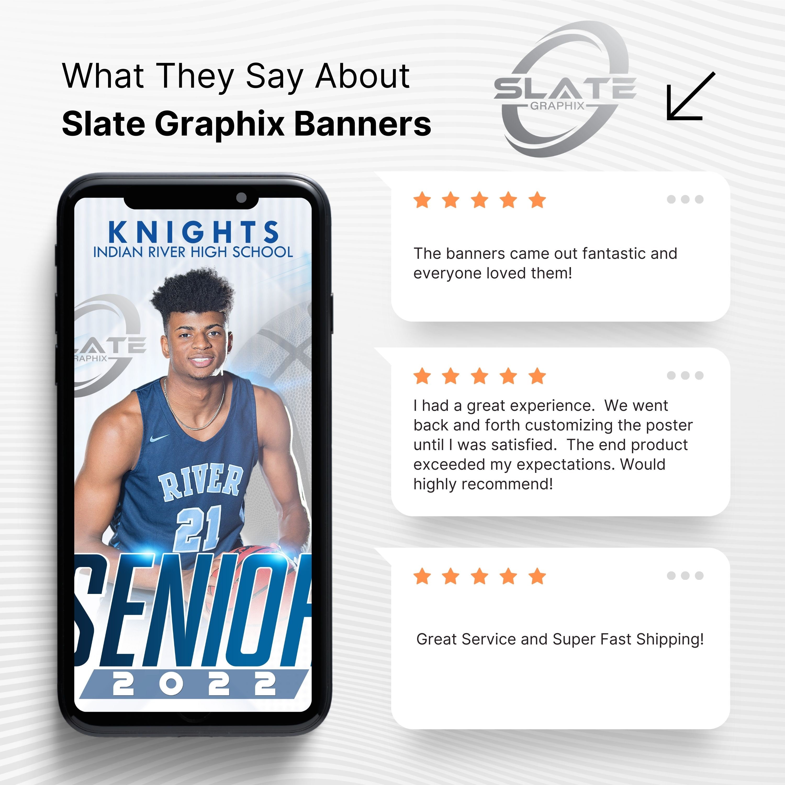 24 X 36 Custom Vinyl Printed Sports Senior Banner for Senior Night ...