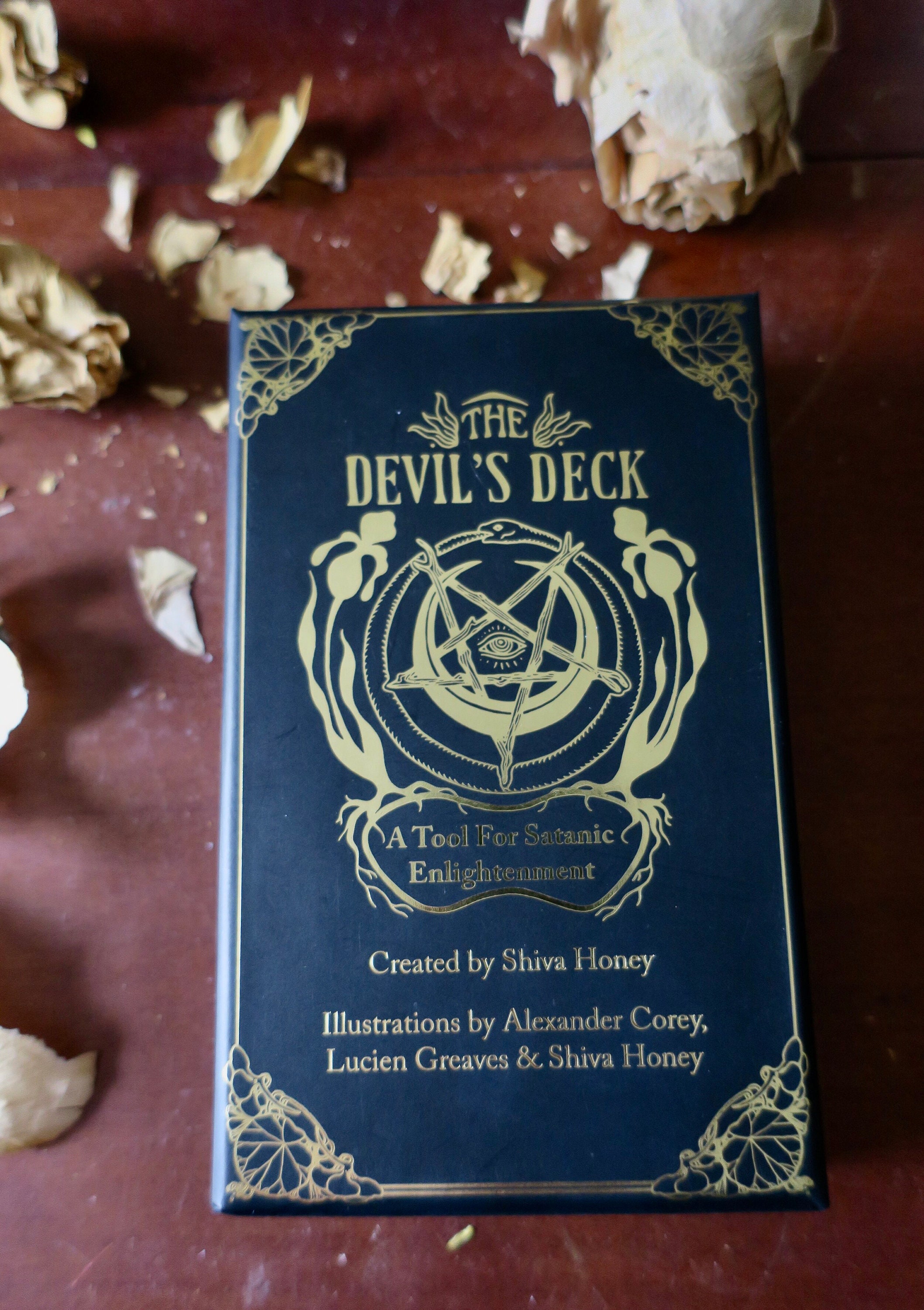 The Devil's Deck// Satanic Tarot// Satanic Oracle Deck // Satanic ...