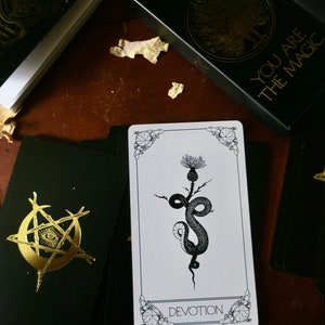 The Devil's Deck// Satanic Tarot// Satanic Oracle Deck // Satanic ...