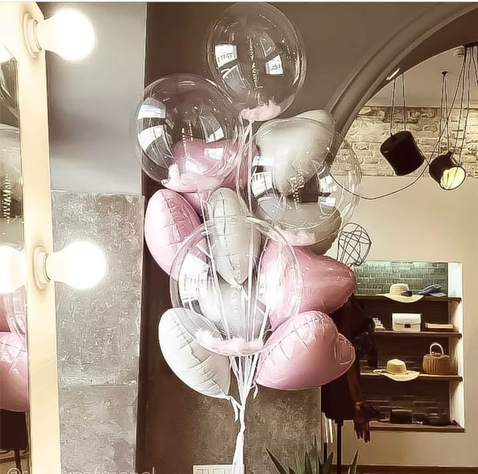 24" Clear Bubble Balloon Bobo Balloons Helium Bubble Balloon Clear ...
