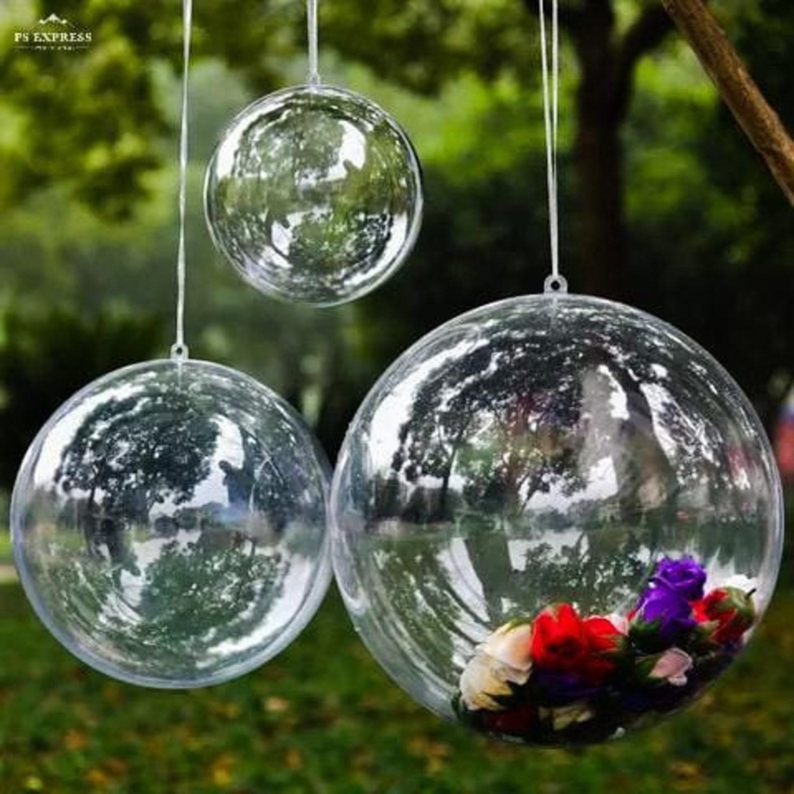 24" Clear Bubble Balloon Bobo Balloons Helium Bubble Balloon Clear ...