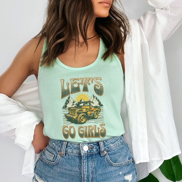 Jeep Tank Tops for Women - Etsy