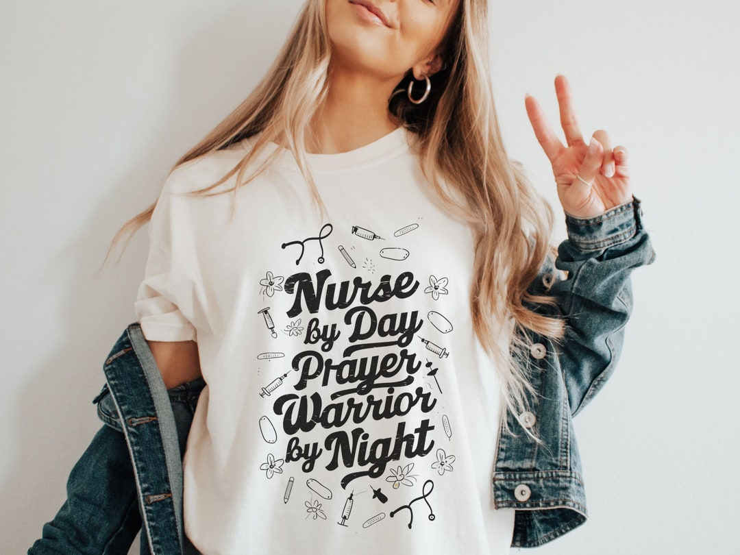 Christian Nurse Oversized Shirt Nicu Nurse Shirt Nurse Practitioner ...