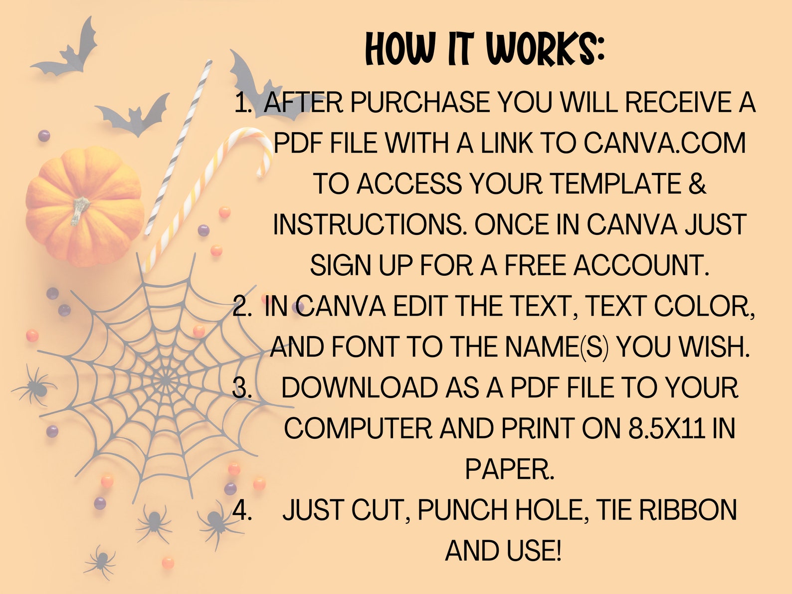 Editable Halloween Gift Tags | Halloween Tags Printable | Custom ...