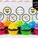 Printable Cupcake Toppers | Pride Cupcake Toppers | Pride Cupcakes ...