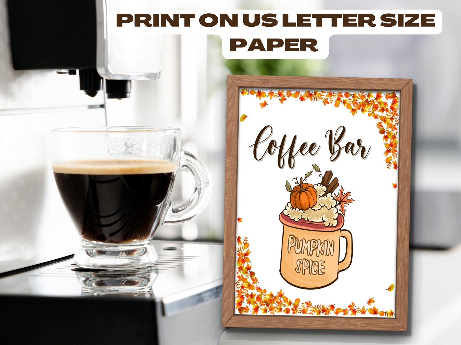 Coffee Bar Sign Printable Coffee Bar Sign Instant Download Coffee Bar ...