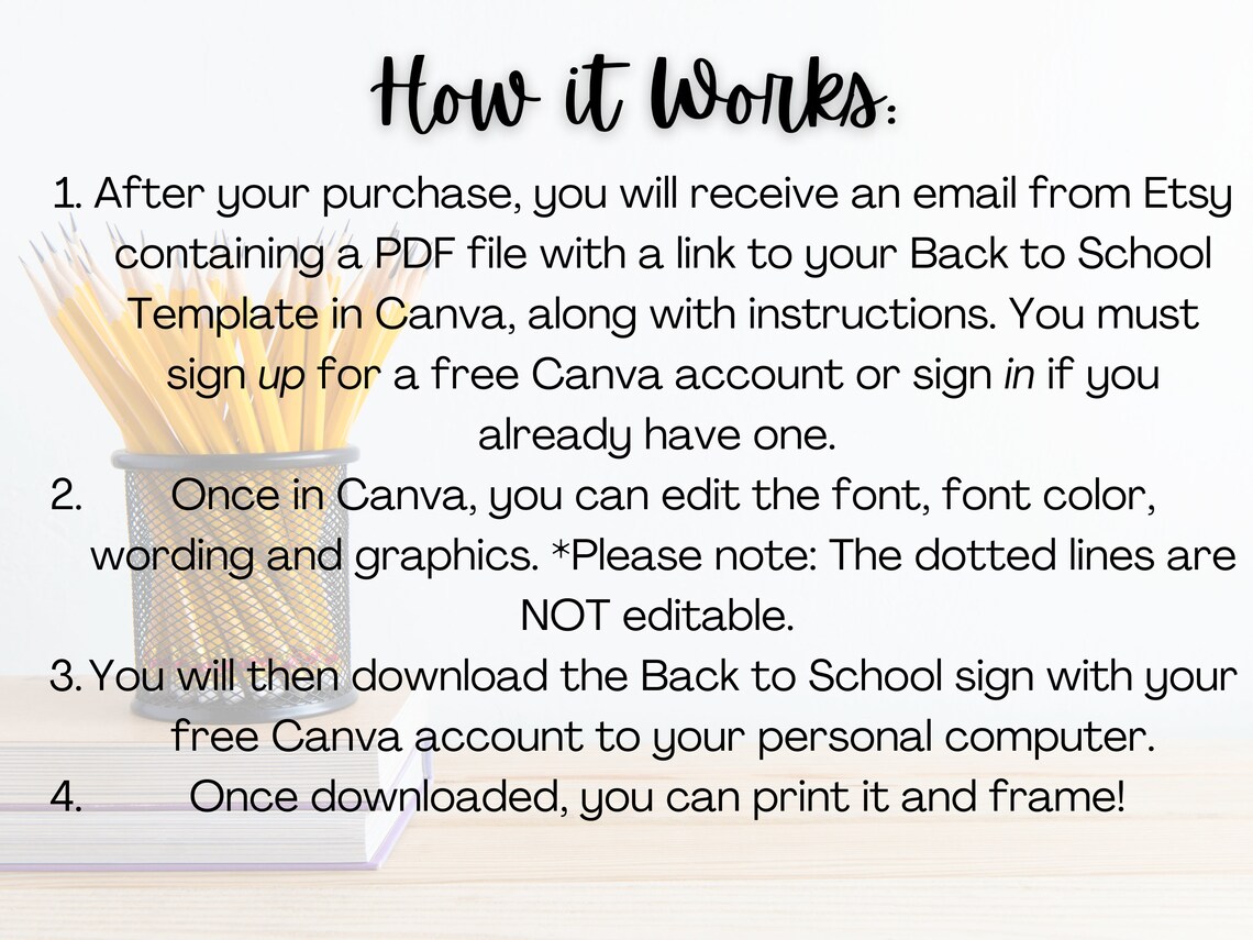 Editable Chalkboard First Day of School Sign | Reusable Poster ...