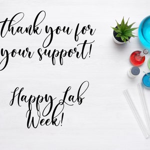 Printable Lab Week Gift Tags | Lab Week | Lab Gifts | Lab Week Game ...
