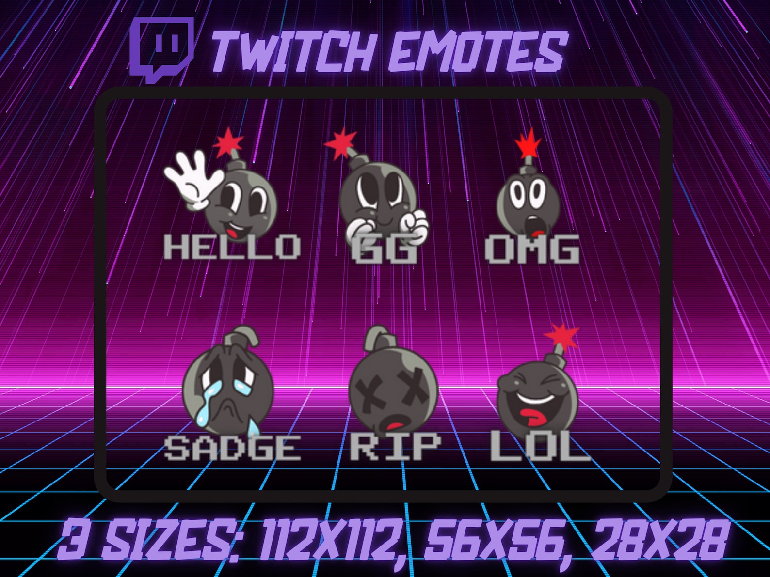 Twitch Emotes | Standard Twitch Emotes | Twitch Emotes for Streamers ...
