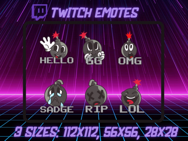 Twitch Emotes | Standard Twitch Emotes | Twitch Emotes for Streamers ...