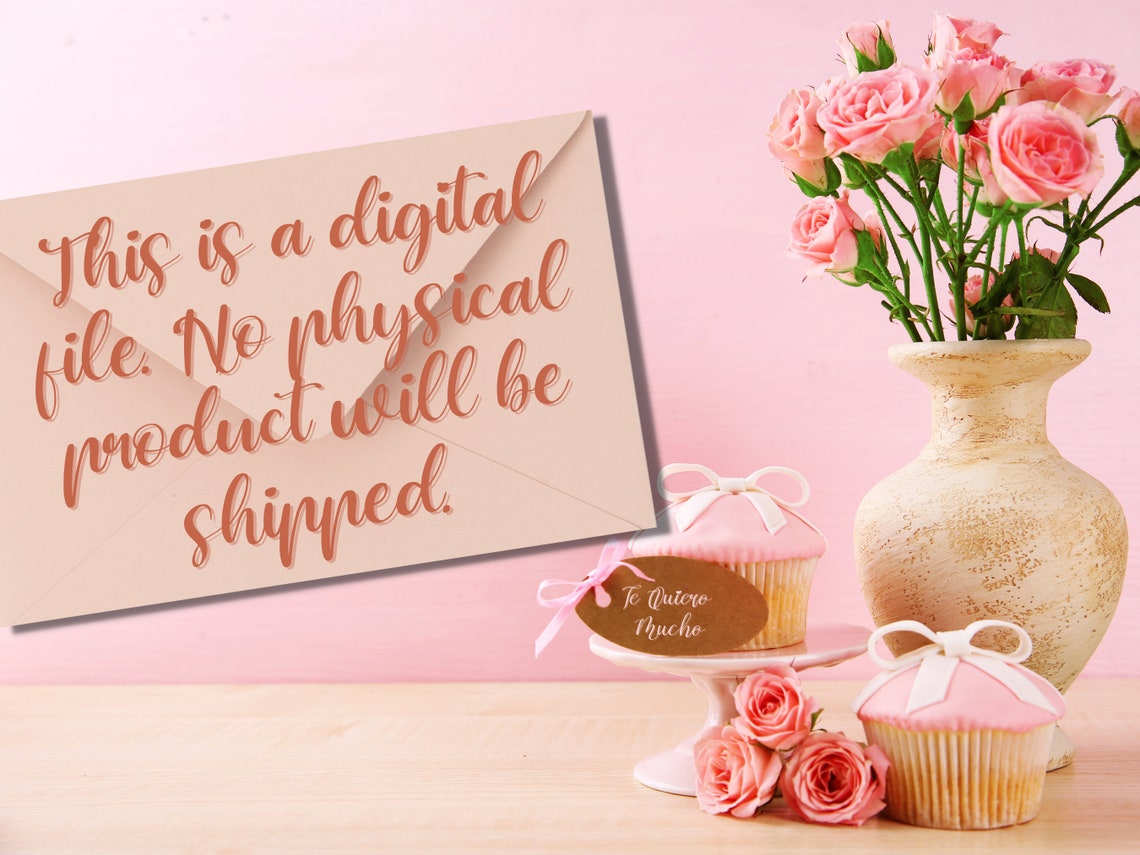 Dia De Las Madres Printable Card Spanish Mother's Day - Etsy