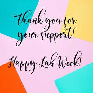 Printable Lab Week Gift Tags | Lab Week | Lab Gifts | Lab Week Game ...