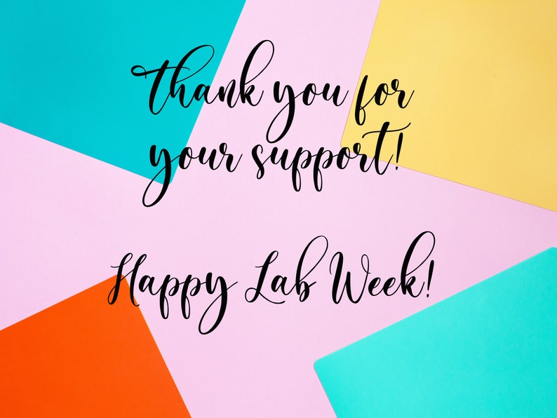 Printable Lab Week Gift Tags | Lab Week | Lab Gifts | Lab Week Game ...