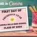 Editable Chalkboard First Day of School Sign | Reusable Poster ...