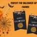 Editable Halloween Gift Tags | Halloween Tags Printable | Custom ...