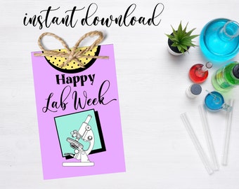 Lab Game | Lab Scramble | Lab Game Printable | Lab Gifts | Instant ...