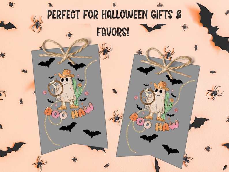 Halloween Gift Tags | Halloween Tags Printable | Halloween Tag | Cute ...
