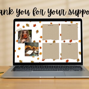 Editable Desktop Wallpaper Organizer | Folder Icons | Fall Desktop ...