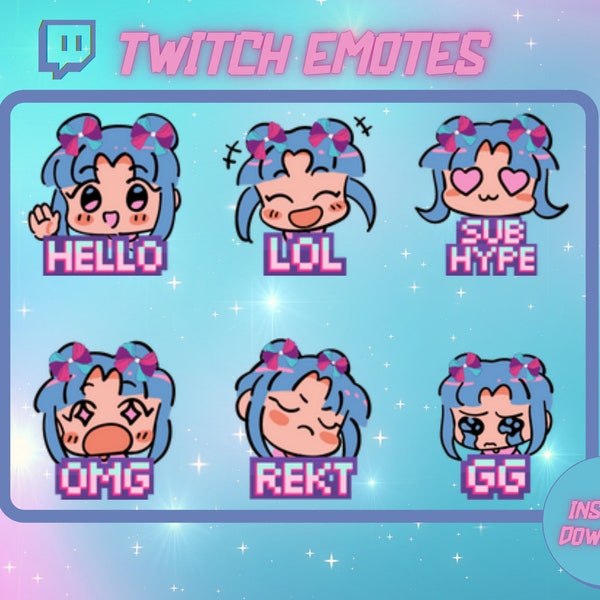 Standard Twitch Emotes - Etsy