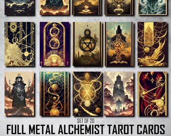 Tarot Cards Metal - Etsy