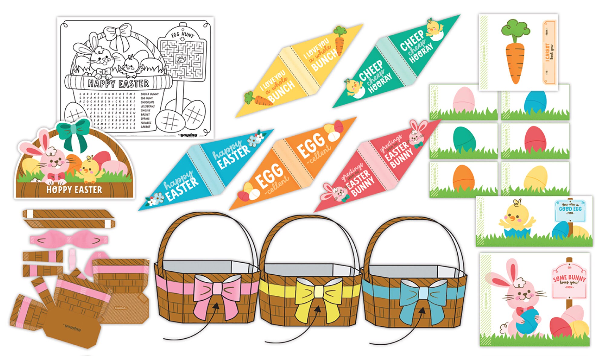 Printable Easter Basket - Etsy