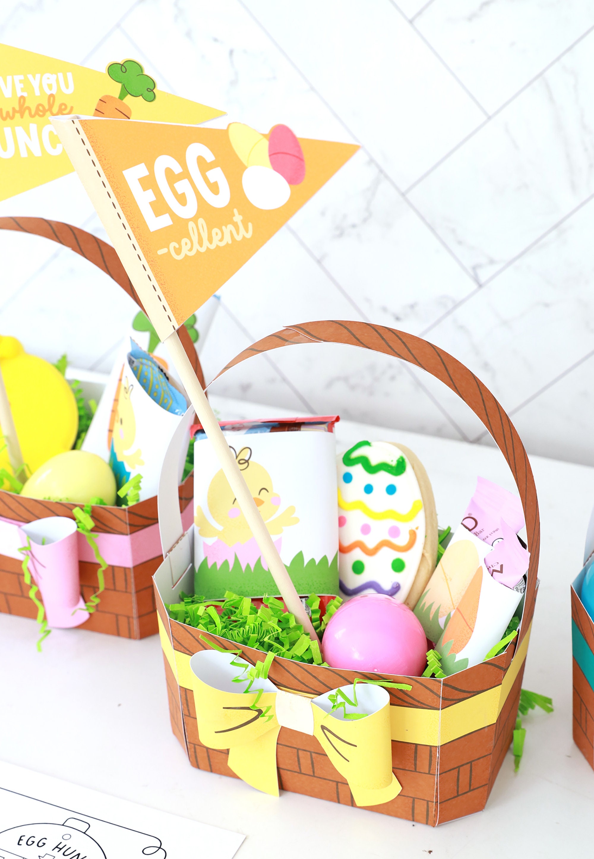 Printable Easter Basket - Etsy