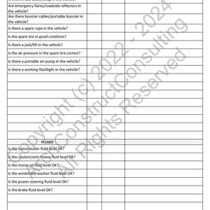 Printable Fleet Management Vehicle Maintenance Log for Construction ...